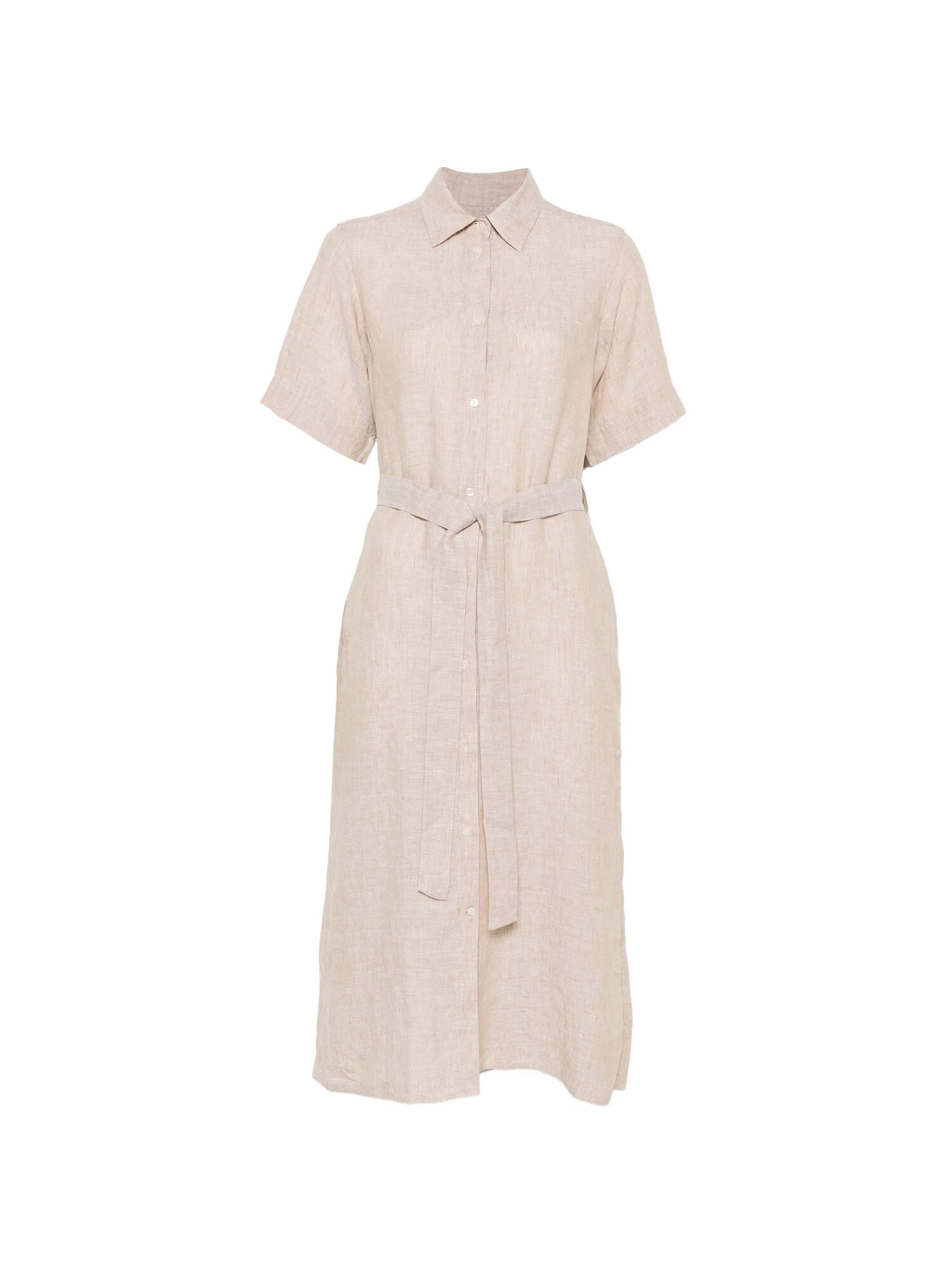 Платье Belted button-down midi dress