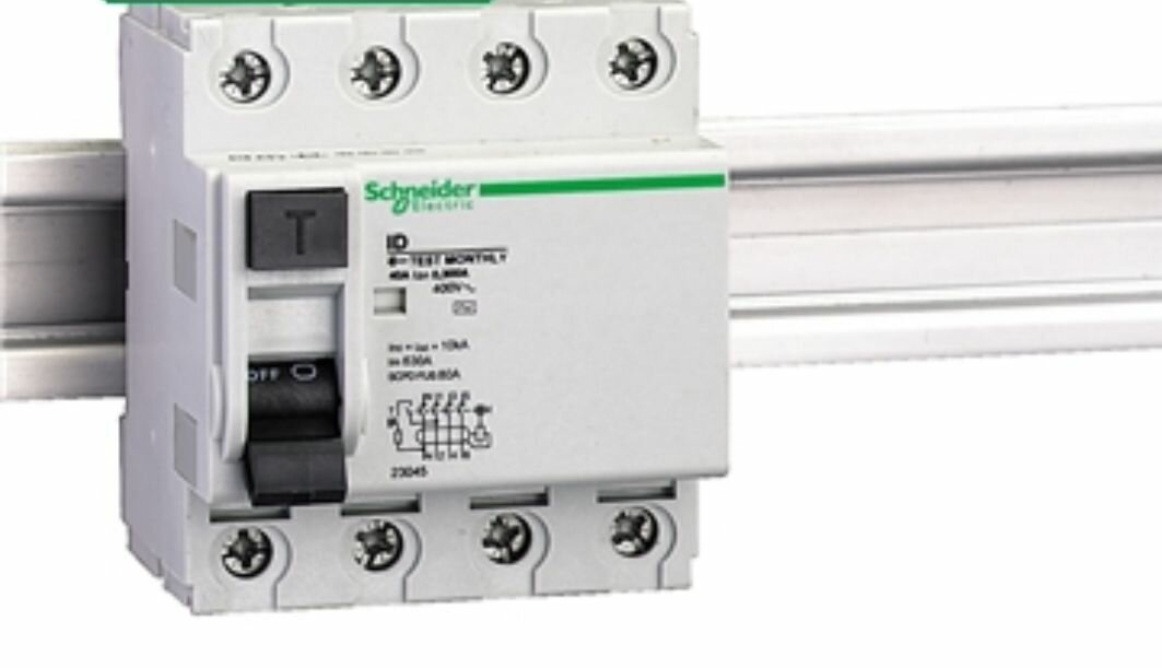 Устройство защитного отключения (УЗО/ВДТ) Schneider Electric Multi9 ID - 4P - 40A - A - 30mA