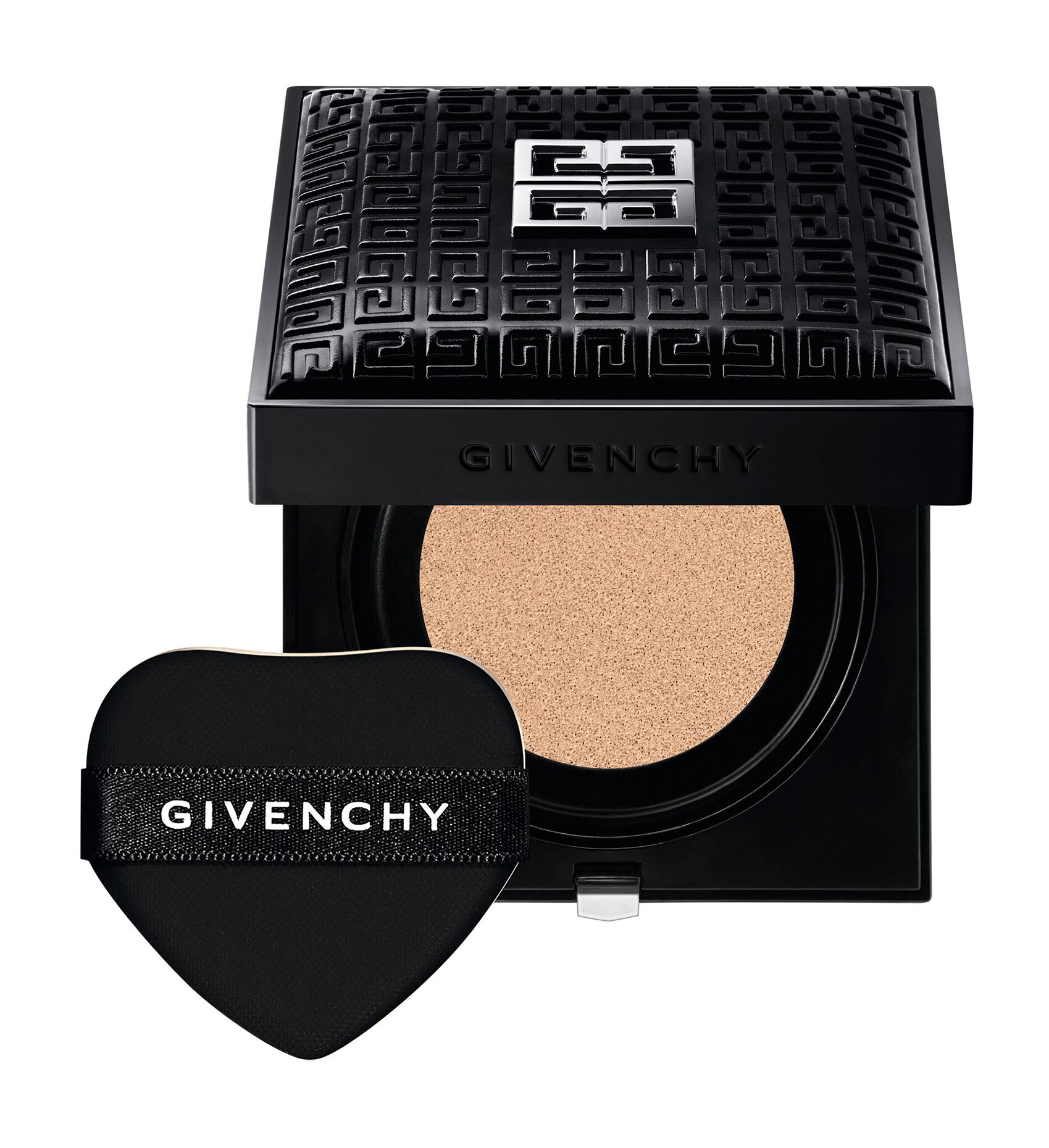 GIVENCHY Prisme Libre Skin-Caring Glow Cushion SPF45/Pa+++ Тональный кушон для лица ухаживающий, 12 г, 1-N95