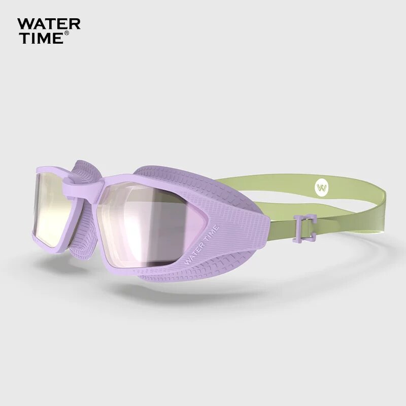Детские плавательные очки WaterTime с антизапотеванием и УФ-защитой, цвет Flow Purple, возраст 4-15 лет