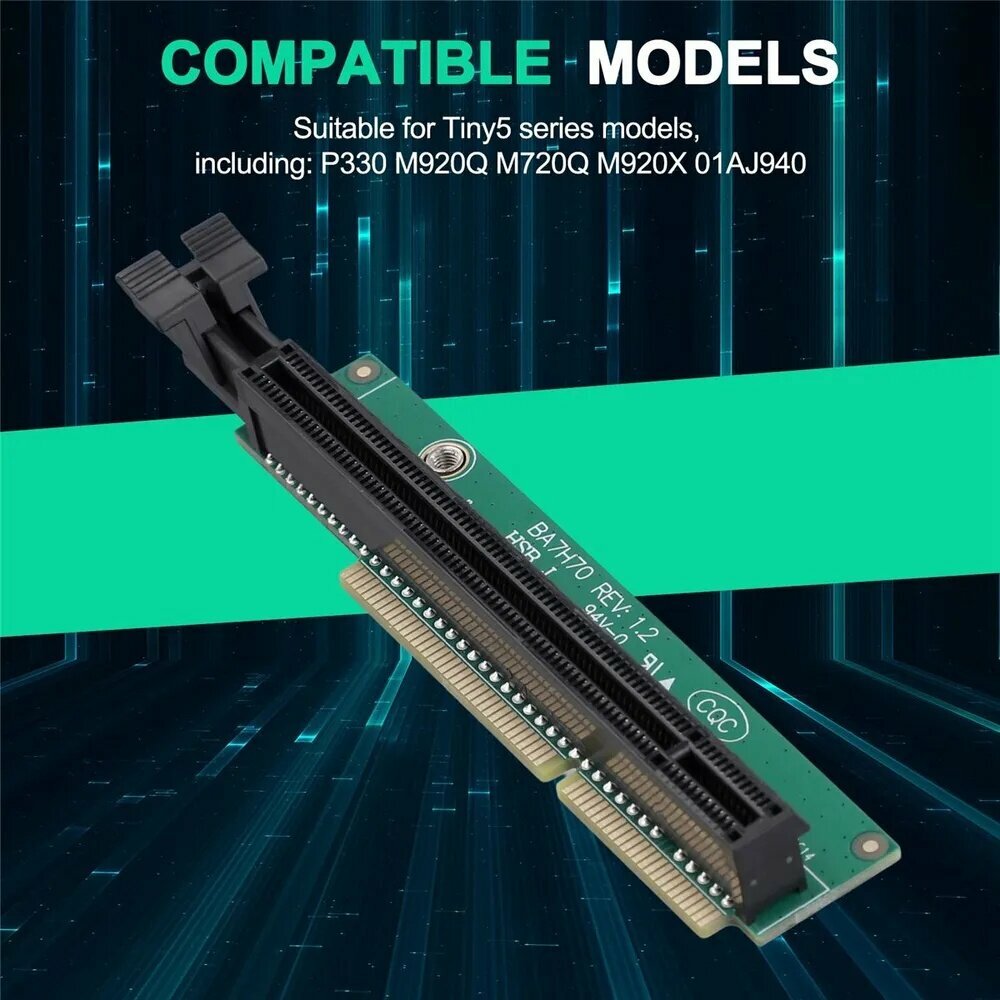 Графический адаптер PCI-E 16X для моделей серии Tiny5 P330 M920Q M720Q M920X 01AJ940 PCIE16 Riser