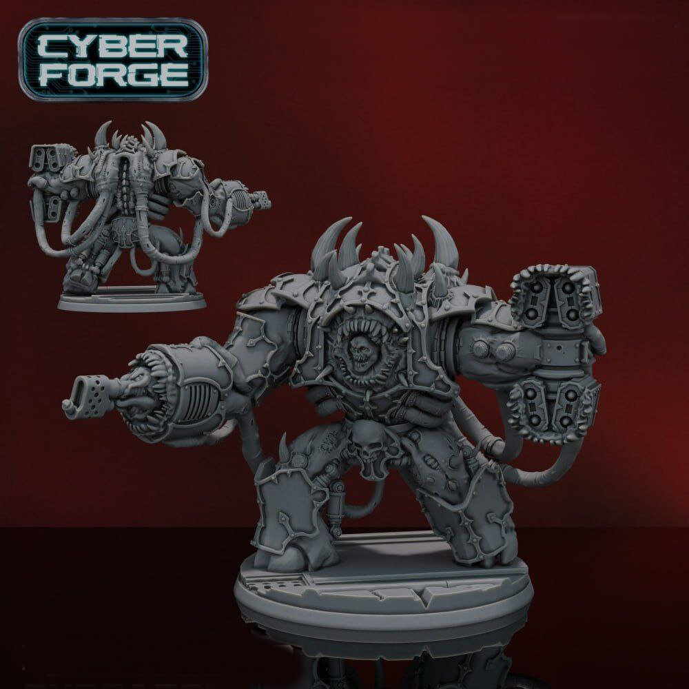 Helbrute (purgator) - дредноут хаоса - миниатюра для warhammer