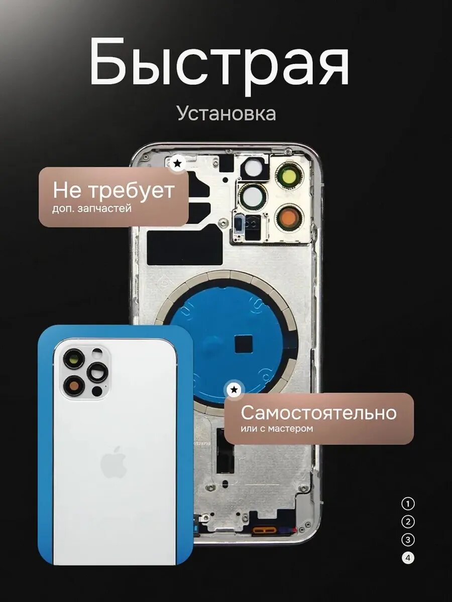 Корпус для iPhone 12 Pro + проклейки — фото 1