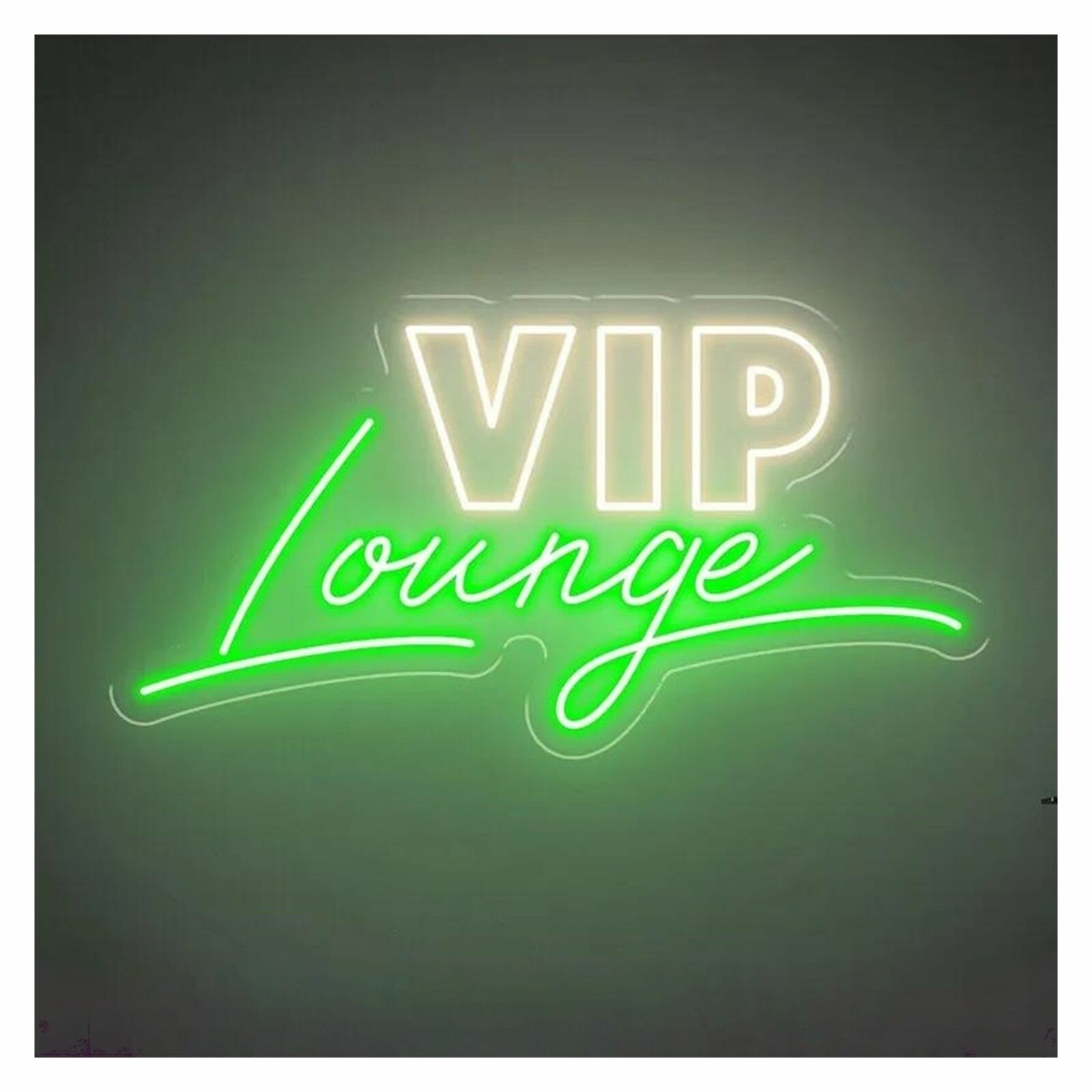 Неоновая Вывеска "VIP Lounge" 45см