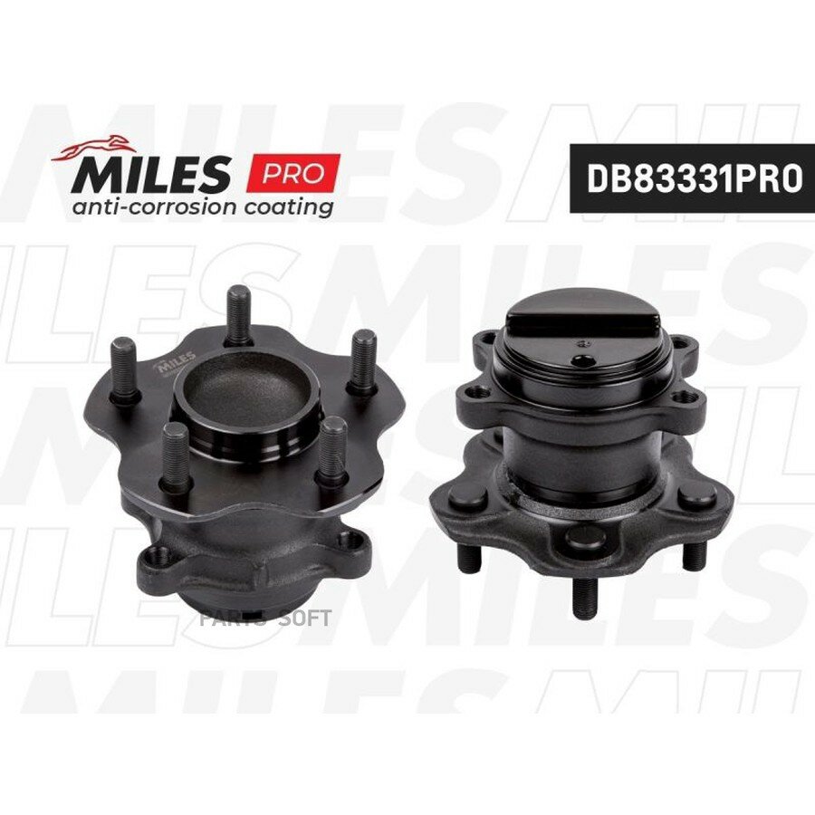 MILES DB83331PRO Ступица задняя ось Nissan Juke (F15) 10- Leaf (ZE0) 10- ()