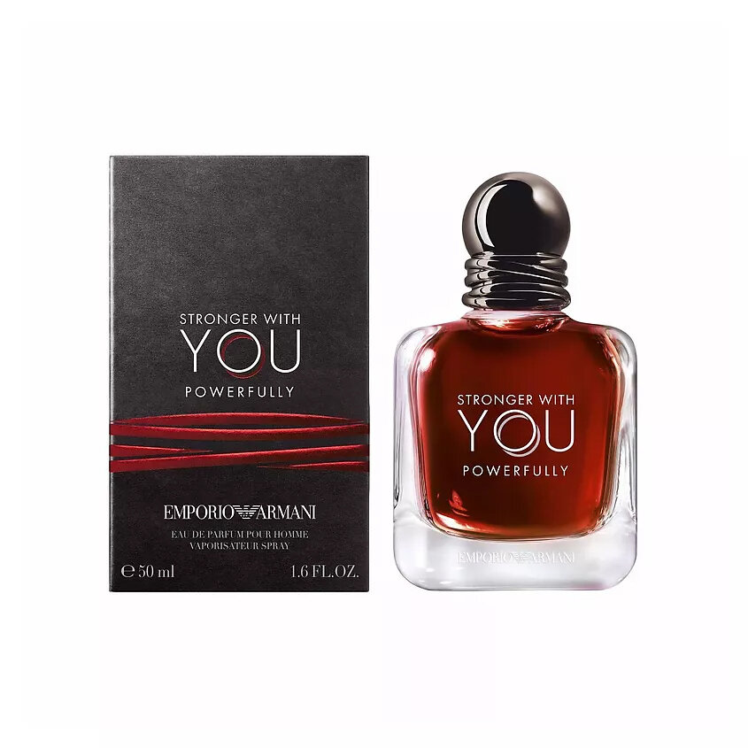 Парфюмерная вода Giorgio Armani Stronger With You Powerfully 50 мл / Духи Джорджио Армани Стронгер Виз Ю Поверфулли