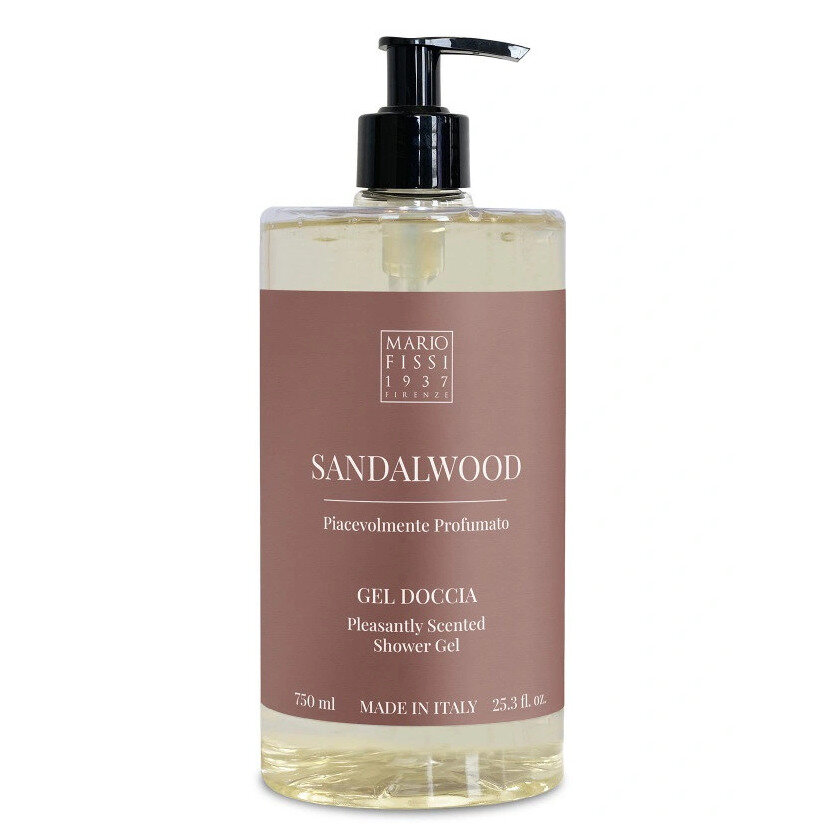 Гель для душа Mario Fissi 1937 Sandalwood 750 мл / Марио Фисси 1937 Сандалвуд / Сандаловое Дерево