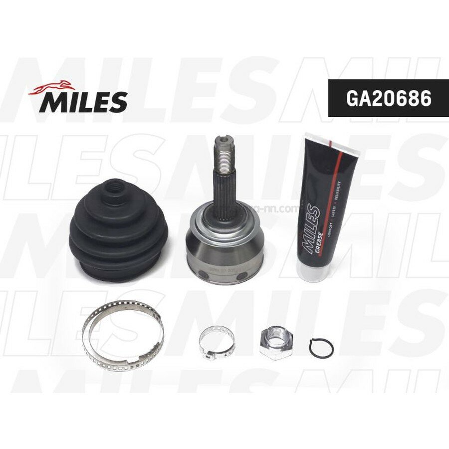 MILES GA20686 ШРУС FIAT FIORINO/PANDA/UNO/LANCIA/SEAT 0.7-1.5 69-04 нар.