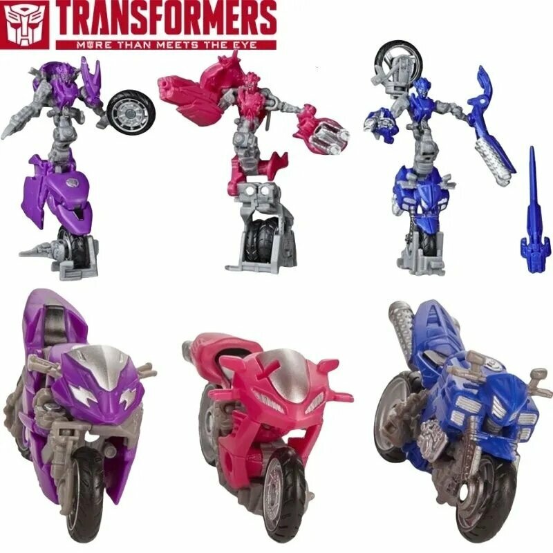 Трансформеры игрушки 52 Arcee 3-Pack Deluxe Class Transformers Studio Series Transformers: Revenge Of The Fallen