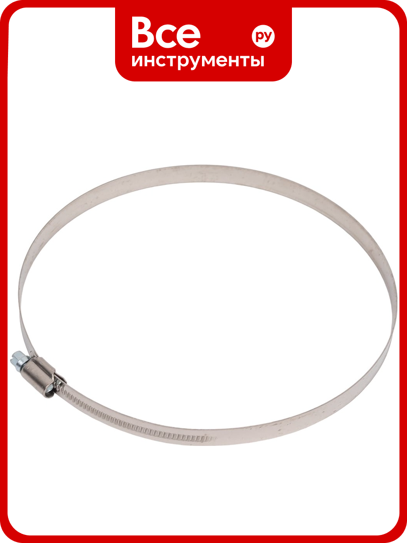 Хомут Мир Хомутов Экофикс 150-170 мм/12 W2, в упаковке 10 шт. H150-170-12ECO42(10), нержавеющей стали