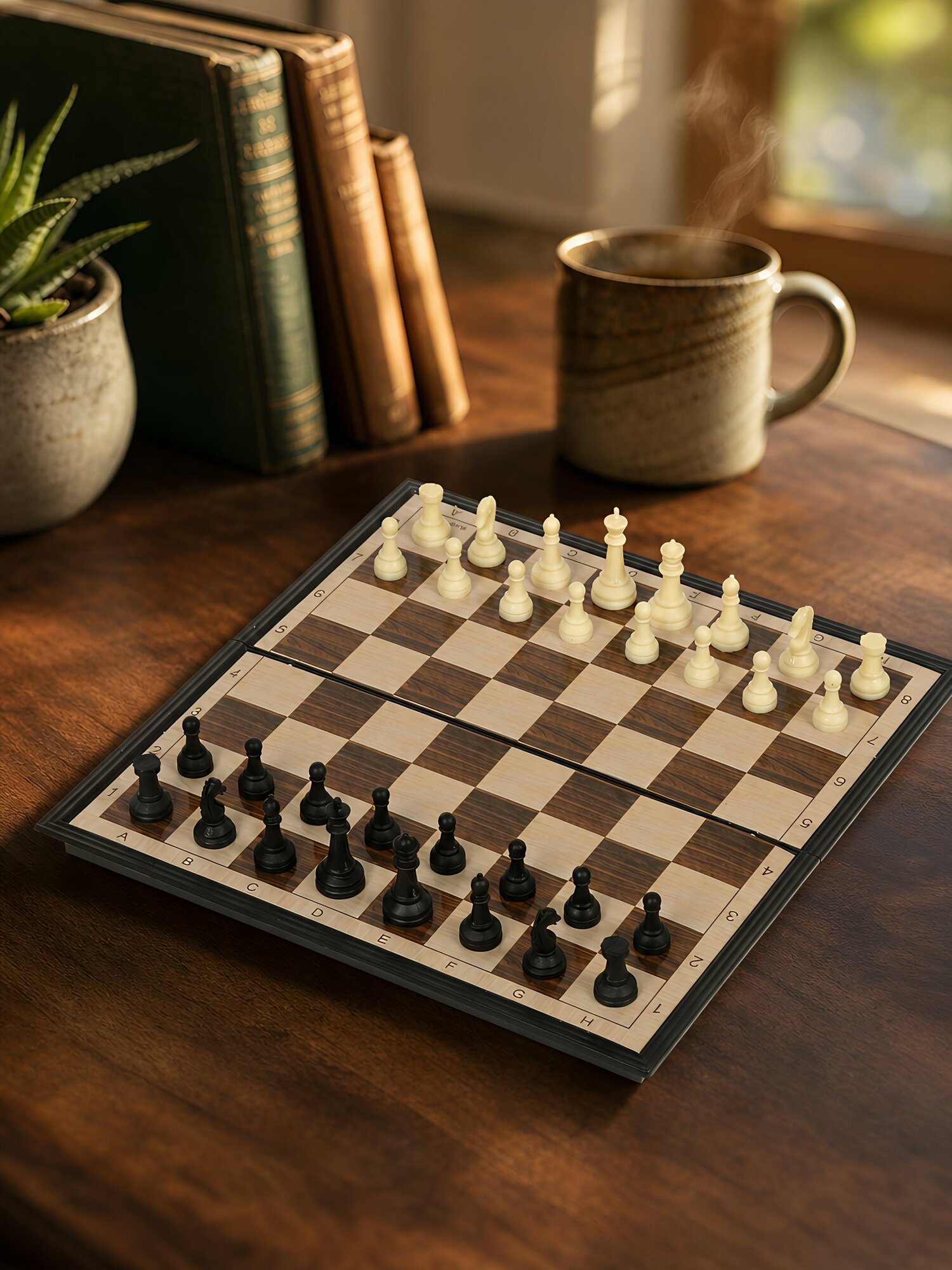 Настольная игра 2 в 1 шахматы и шашки Дорожная, Китай, Y6-6378, компактная, для детей и взрослых