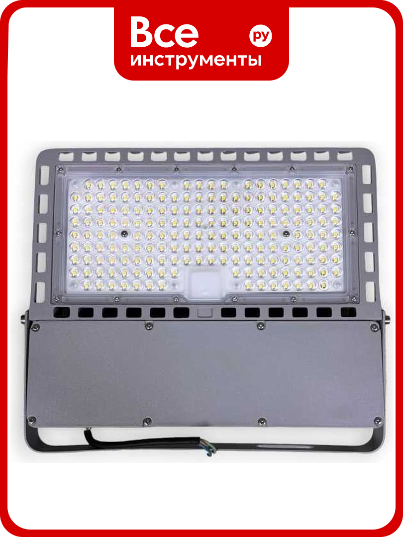 Светодиодный промышленный прожектор KRASO 150W 5000K 21000Лм FR-150, оптического противоударного поликарбоната