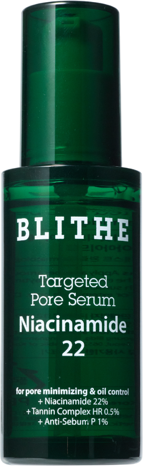 Blithe Сыворотка для сужения пор с ниацинамидом 22% Targeted Pore Serum Niacinamide 22 50ml