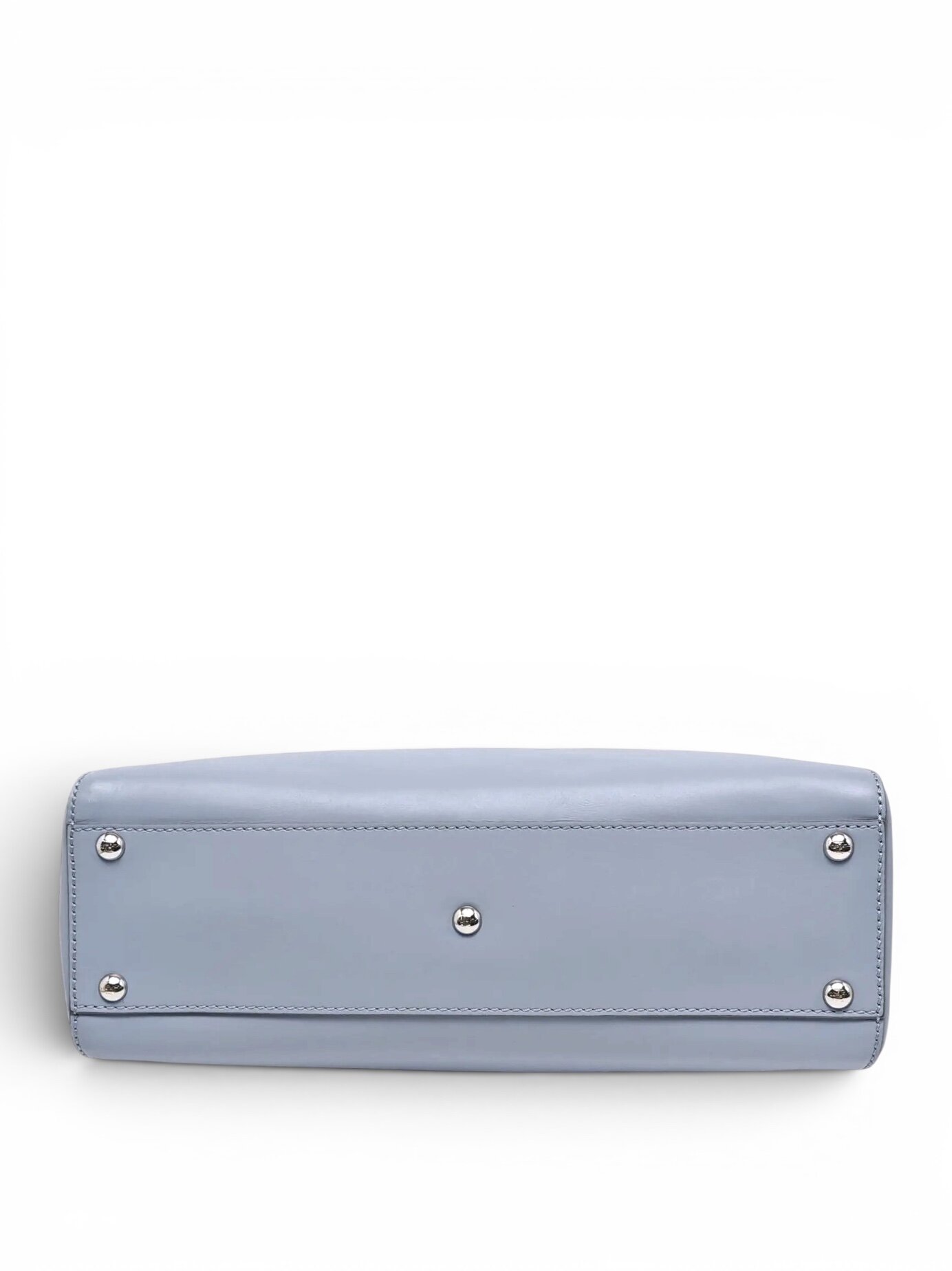 Сумка тоут FENDI Peekaboo Medium, голубой — фото 1