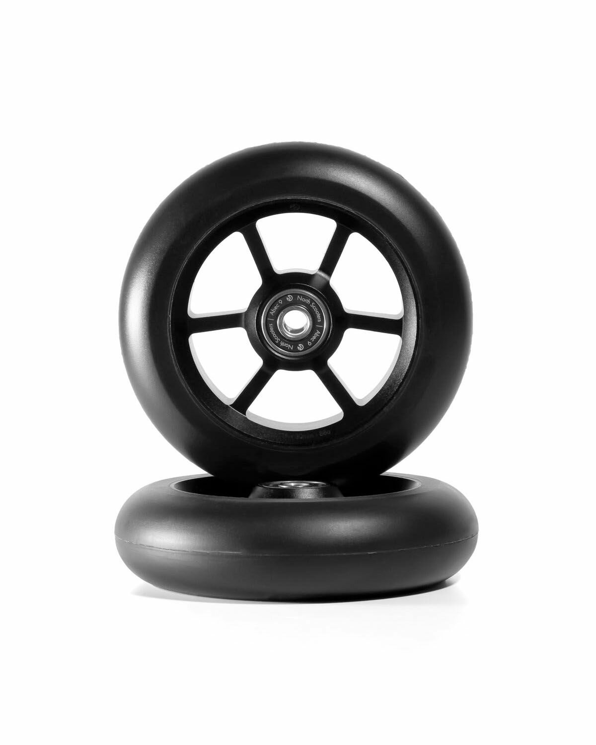 Колёса для самоката NORTH SCOOTERS Signal V3 Wheels 115x30mm 88A (2шт) Matte Black/Black Pu