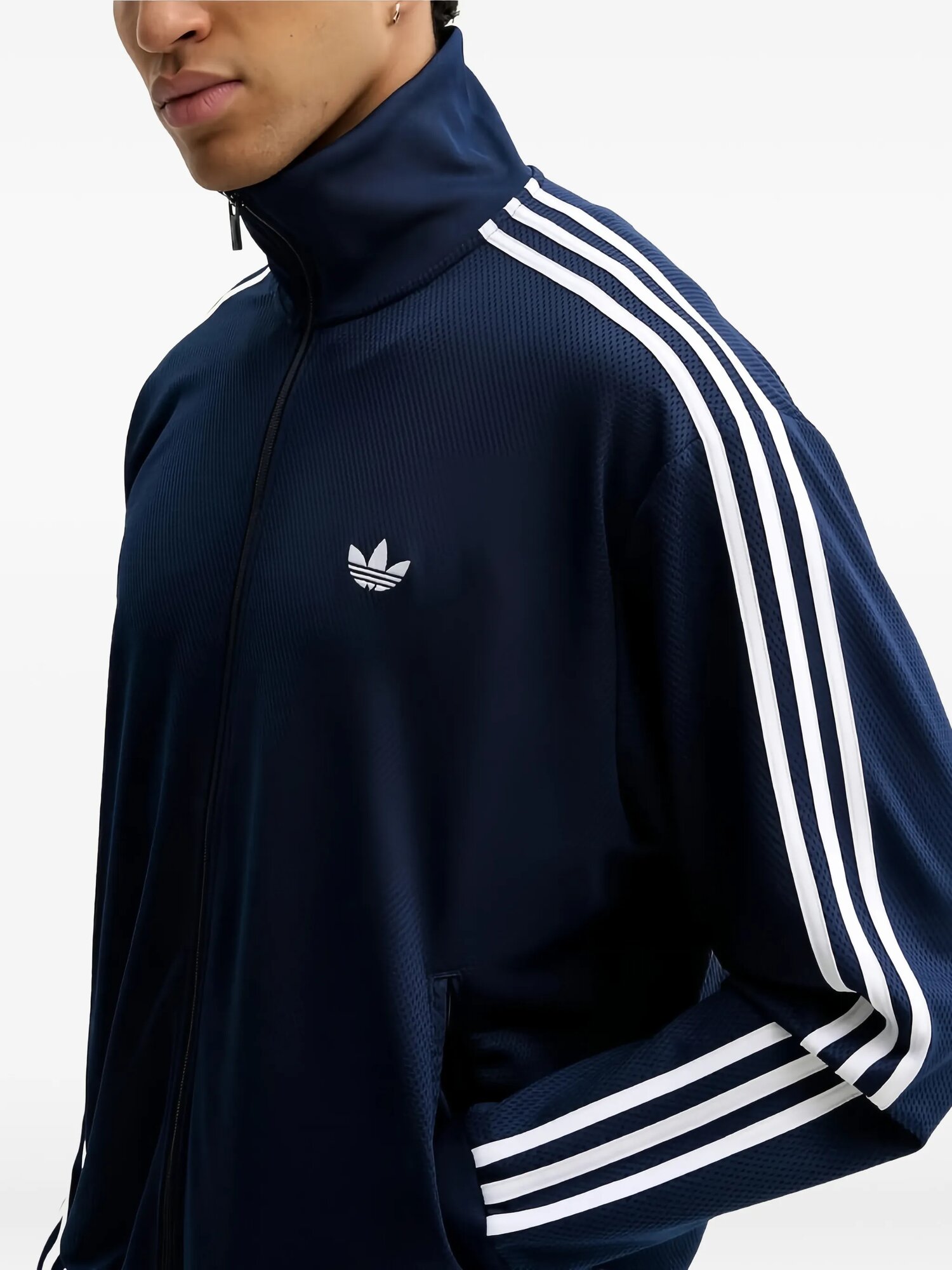 Толстовка adidas, размер L, , синий — фото 1