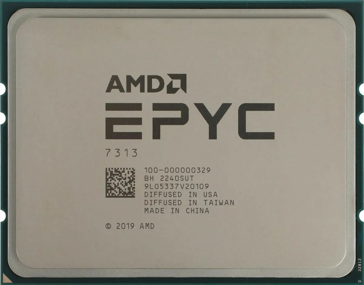 Процессор AMD EPYC 7313 Soc-SP3 3.0GHz OEM