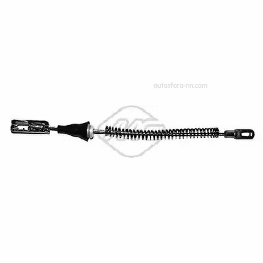 METALCAUCHO 83975 трос ручника OPL CORSA C (DRUM BRAKE) DX-RH