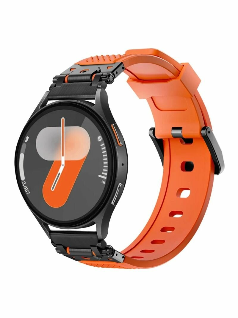 Спортивный ремень из нержавеющей стали TPU, подходящий для Huawei Watch GT Runner / GT6 / 6Pro / Extraordinary Master