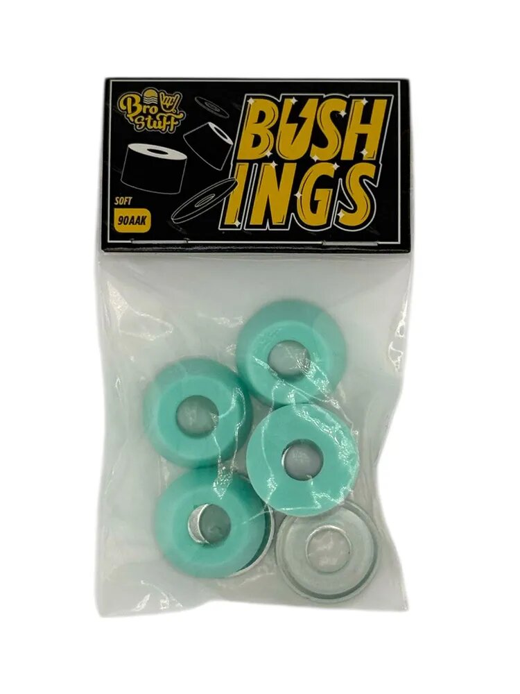 Амортизаторы для скейтборда BroStuff medium bushings 90aak mint