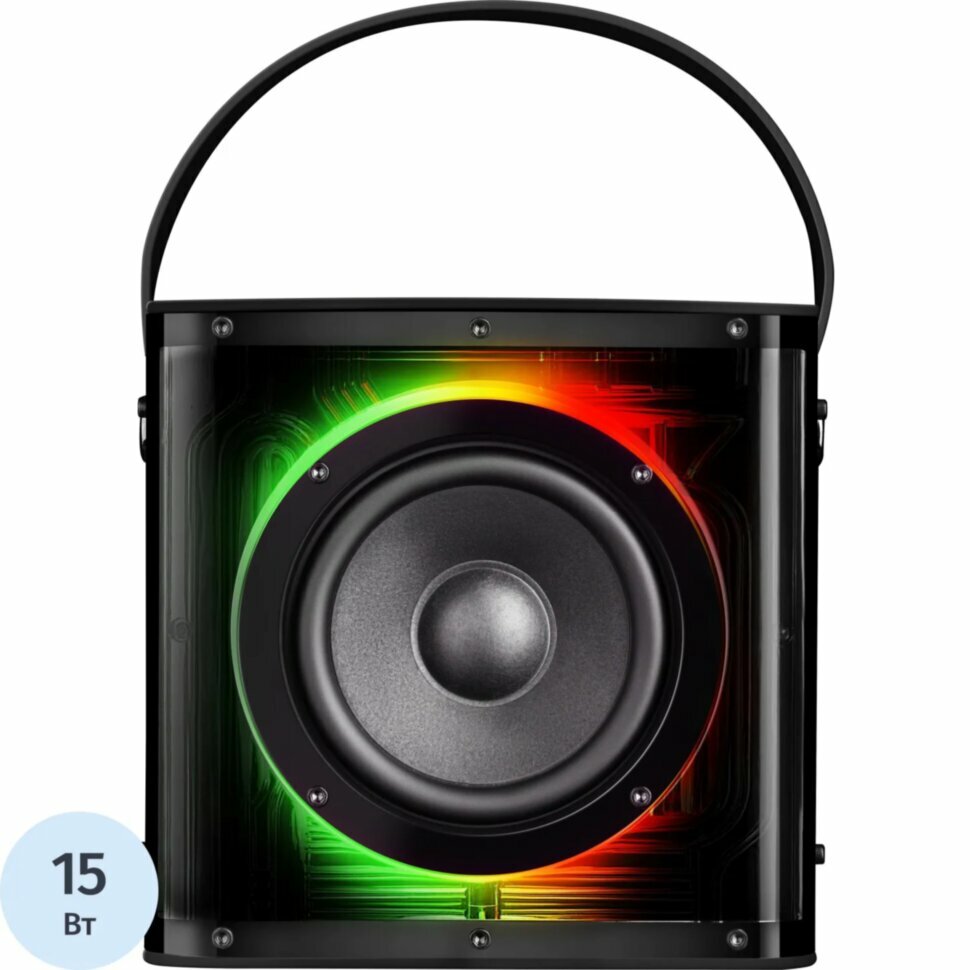 Акустическая система Defender Versuz 15Вт, BT/USB/TF/AUX/RGB/MIC, 2357317