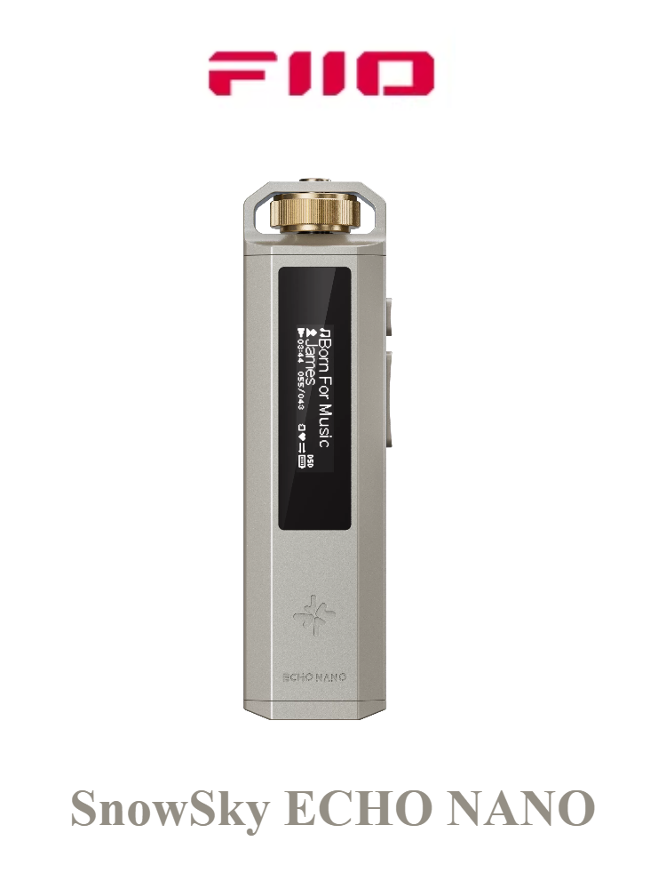 FiiO SnowSky ECHO NANO Портативный музыкальный плеер HiFi без потерь с высоким разрешением Аудио DAP