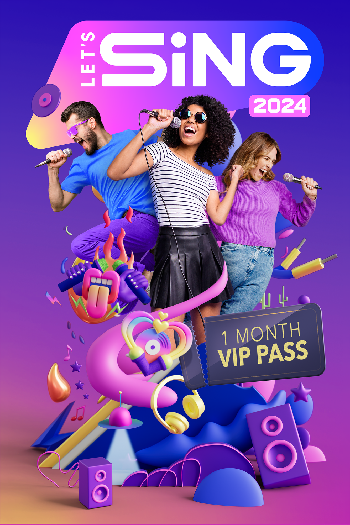 Let's Sing 2024 VIP Pass 1 Month — Xbox Series X|S, Xbox One — Цифровая версия