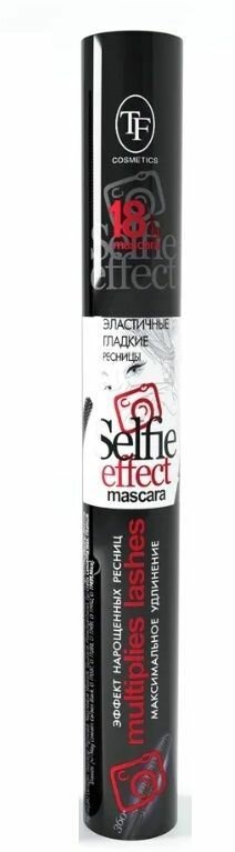 TF cosmetics Тушь для ресниц Selfi Effect Mascara, черная