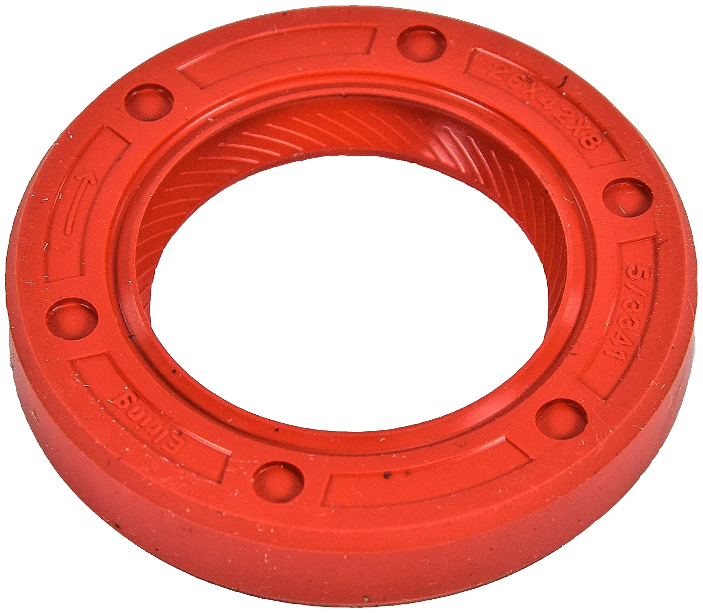 Сальник коленвала Elring 049-557, для нескольких моделей автомобилей, черный