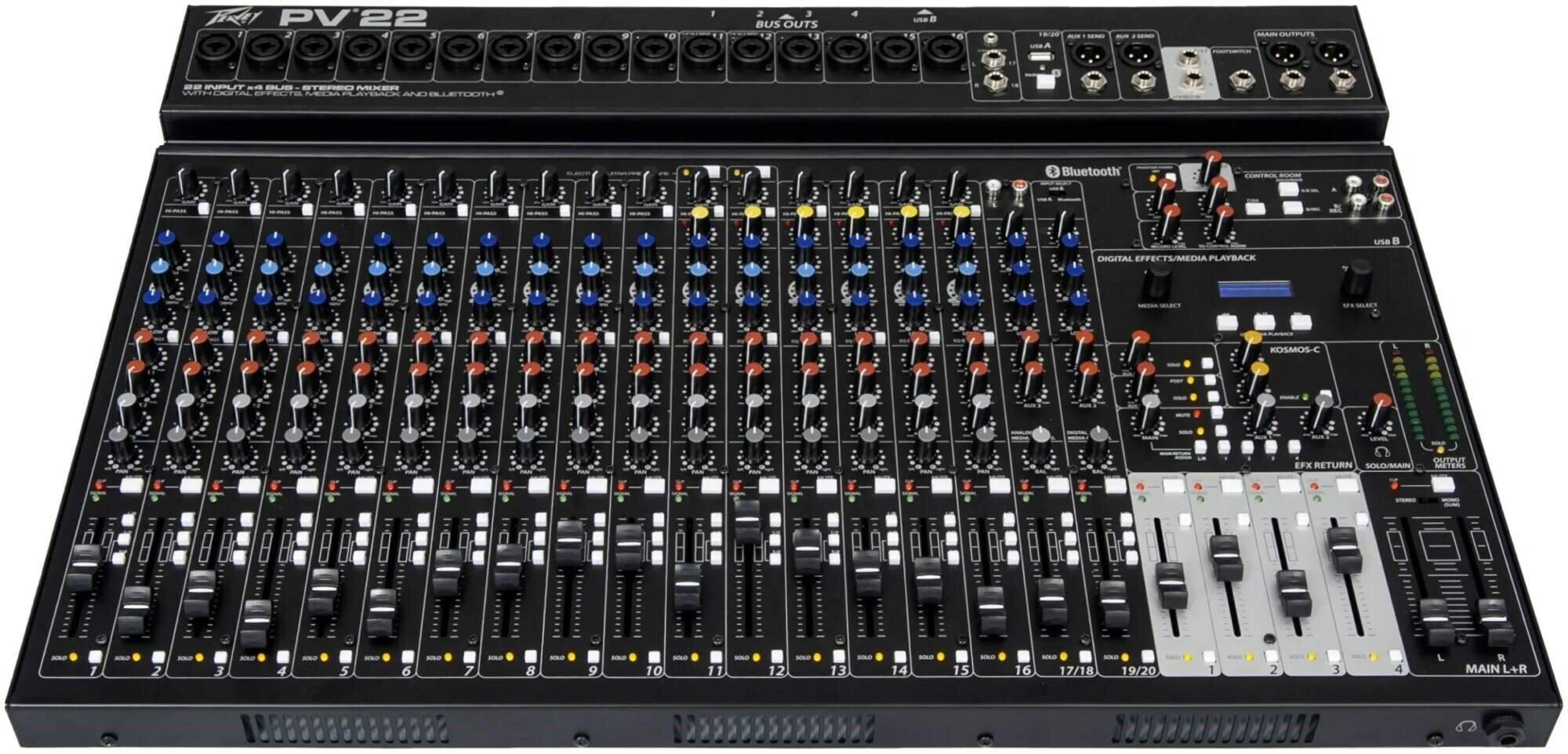 Peavey PV 22 микшерный пульт с процессором эффектов и USB