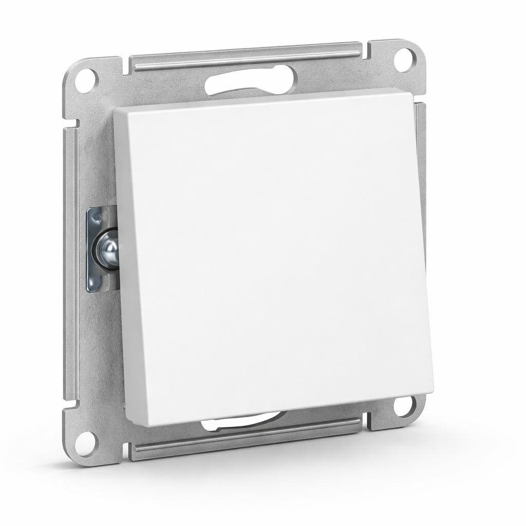 Переключатель одноклавишный белый AtlasDesign Aqua IP44