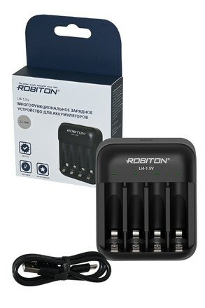 Зарядное устройство ROBITON Li4-1.5V BL1