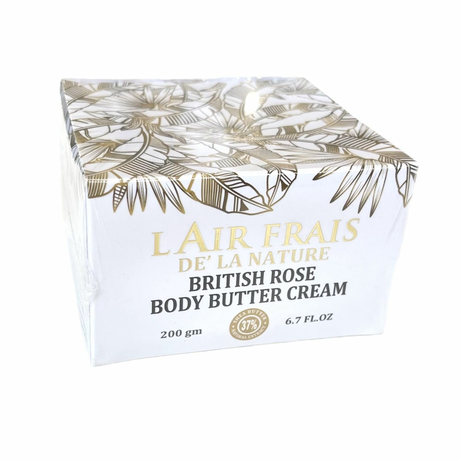 L'air Frais De'la Nature BRITISH ROSE Body Butter Cream (Крем-масло для тела британская роза), 200 г.