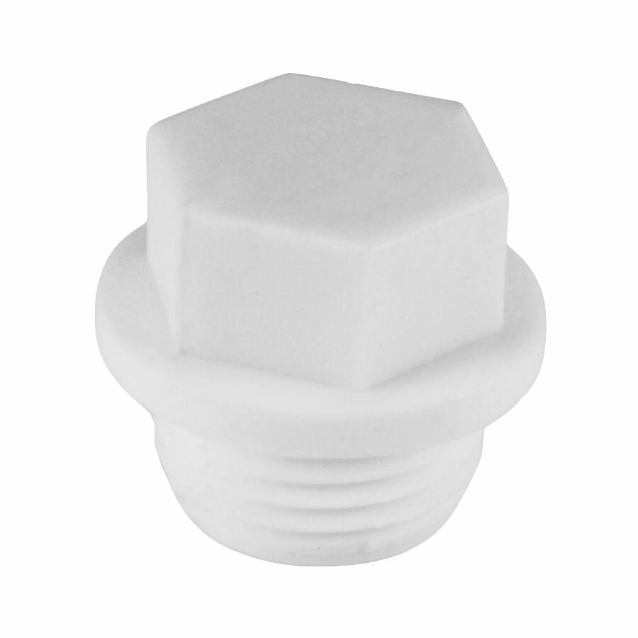 Заглушка (пробка) PP-R белая НР Дн 25х3/4" VALFEX 10163025