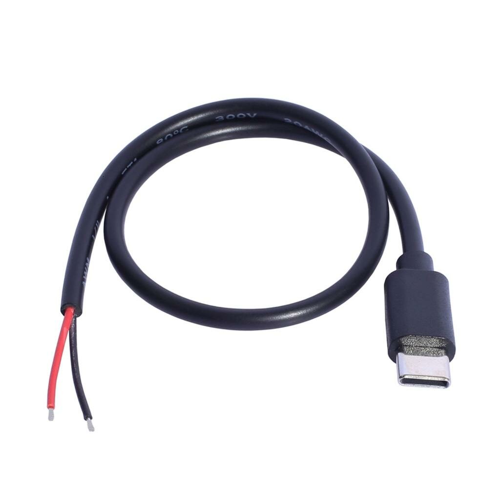 Кабель Type-C — 2-контактный пигтейл, 30 см