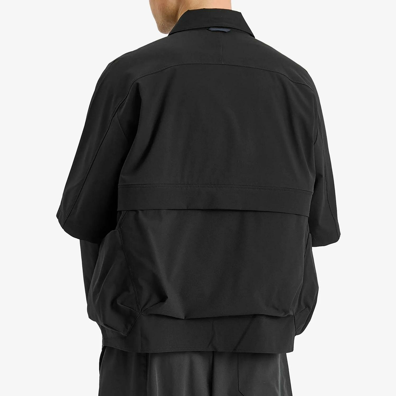 Рубашка Poliquant Рубашка Poliquant The Multiple Pockets S/S Shirts, размер L, black — фото 1
