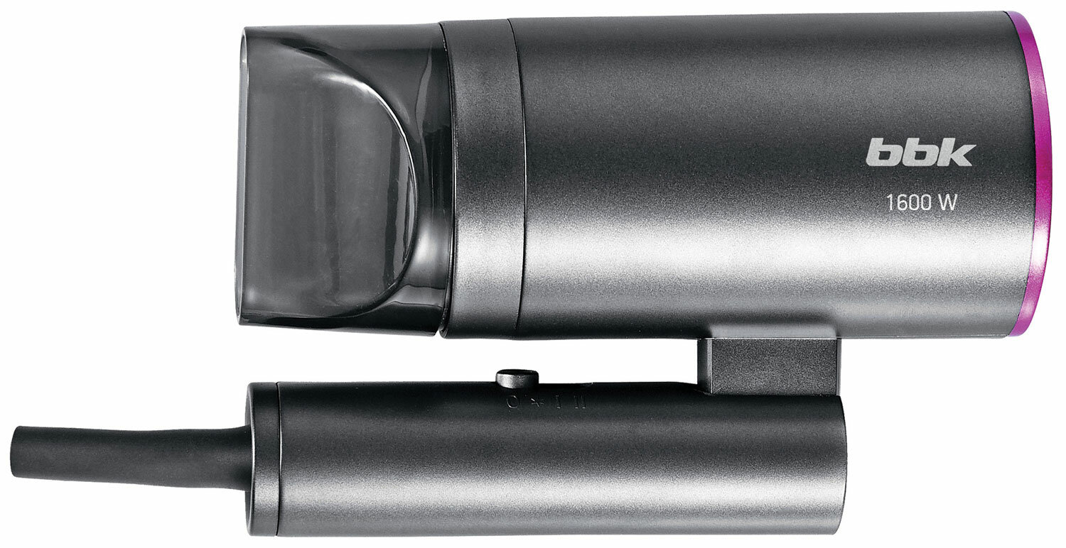 Фен BBK BHD1601, графит — фото 1