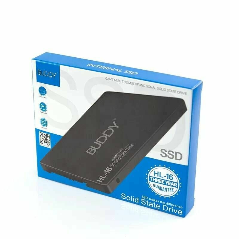 BUDDY 128 ГБ Внутренний SSD-диск , 2.5", SATA III 6 Гбит/с (128)