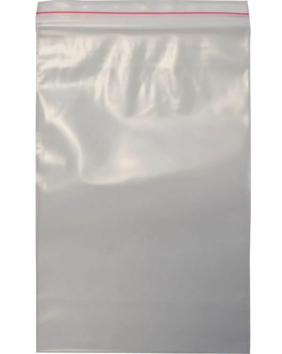 Пакет с замком Zip Lock, 8х12 см, 80 мкм, 100 шт