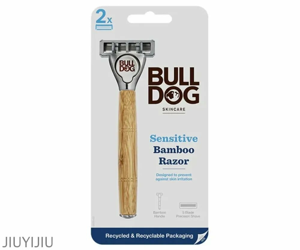 BULLDOG Мужская бритва Sensitive Bamboo Razor and Spare
