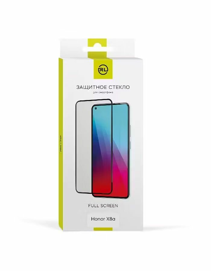 Защитное стекло Red Line для Honor X8a Black