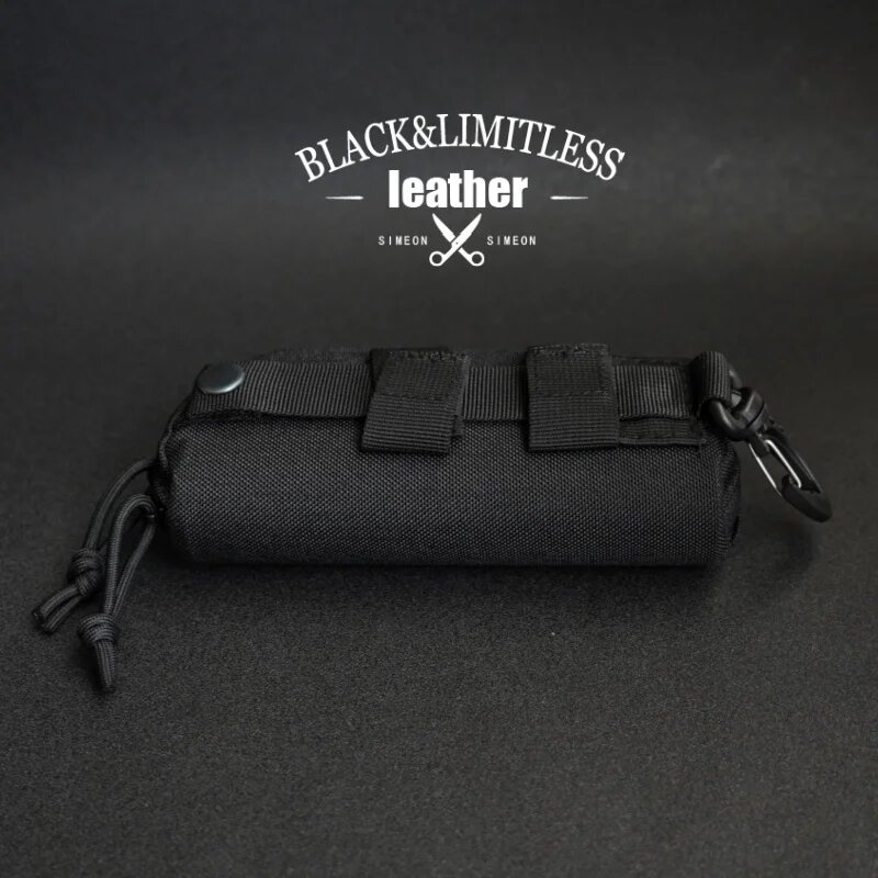 Черный тактический чехол для очков Black&Limitless
