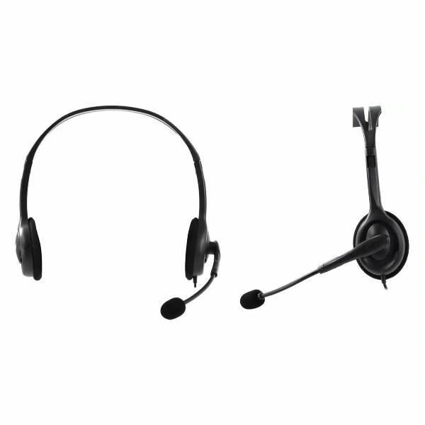 Наушники проводные Logitech H111 Stereo Headset черный