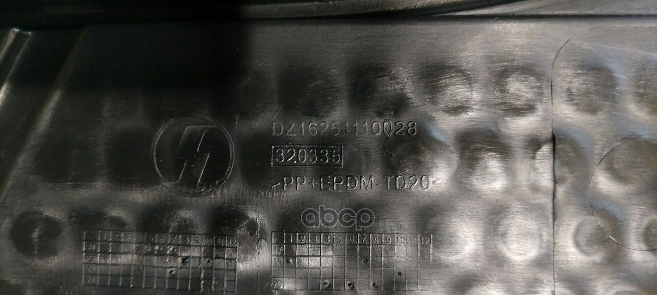 Решетка панели облицовочной правая SHACMAN X6000 оригинал Shacman арт. DZ16251110028