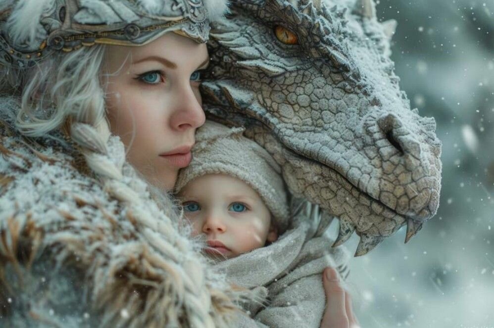 Схема для вышивки крестом HAED Future Jarl Request A Size/Принц драконов
