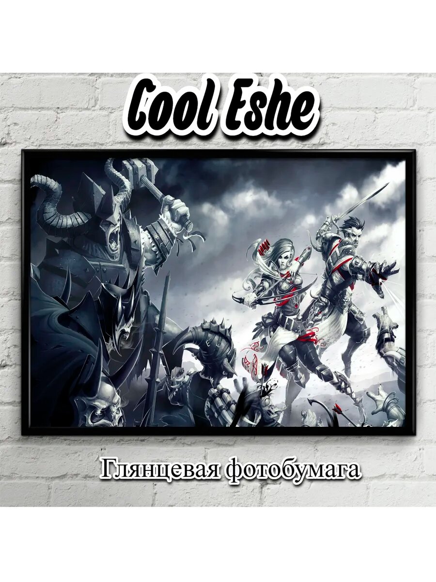 Плакат "Заставка divinity original sin" А4