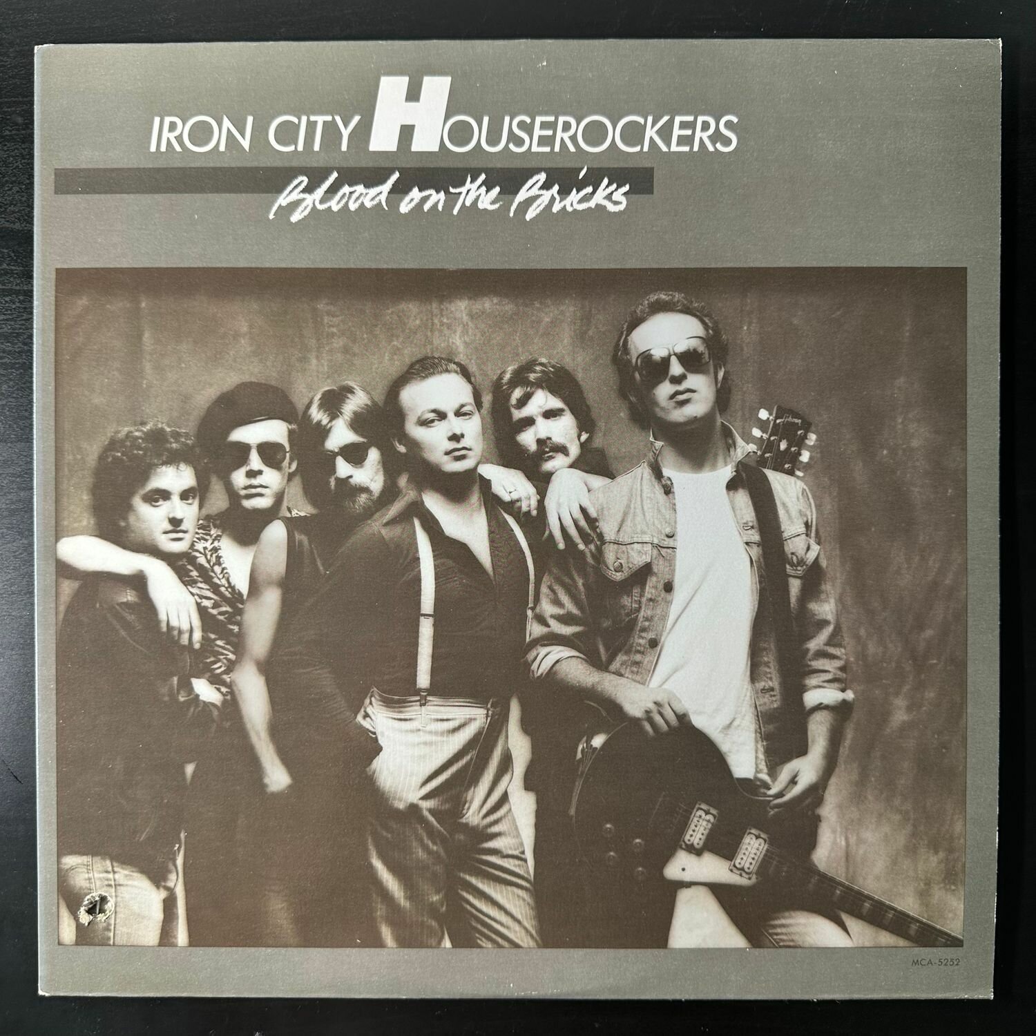Виниловая пластинка Iron City Houserockers - Blood On The Bricks (Канада 1981г.)