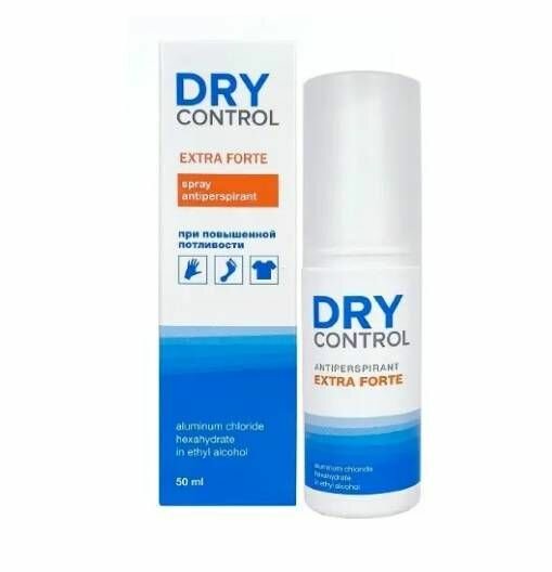 DryControl Extra Forte Спрей Антиперспирант 50мл