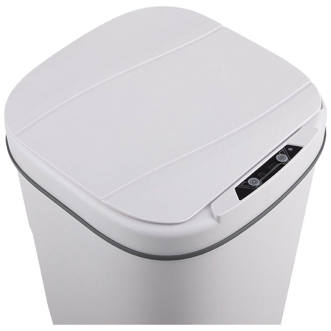 Ведро для мусора сенсорное ENERGY SMART-18 18 л, белое, бесконтактное, 22х22.5х35 см