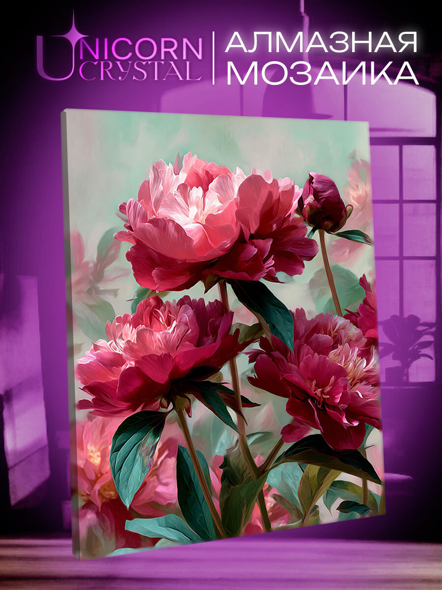 Алмазная мозаика Цветы